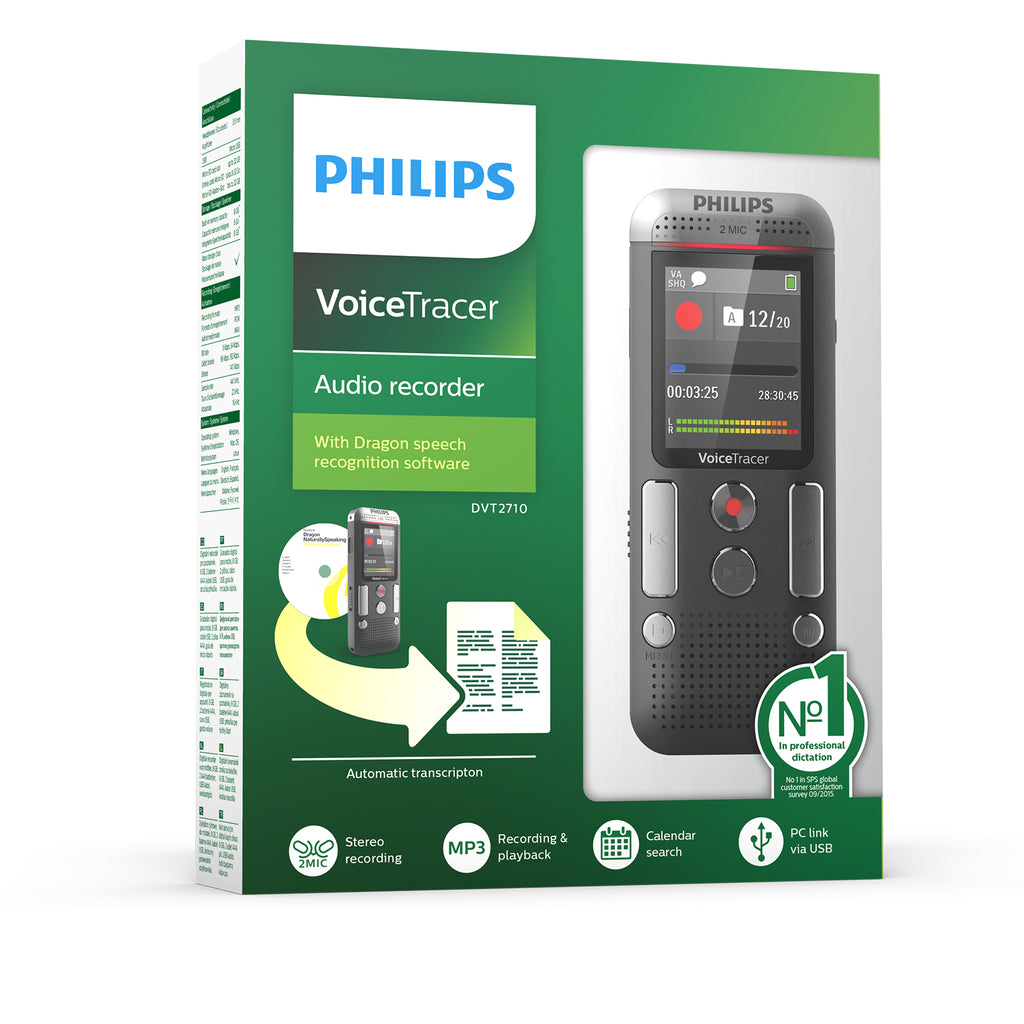 Philips Digital VoiceTracers (Note-Taking Devices)| Speech Products